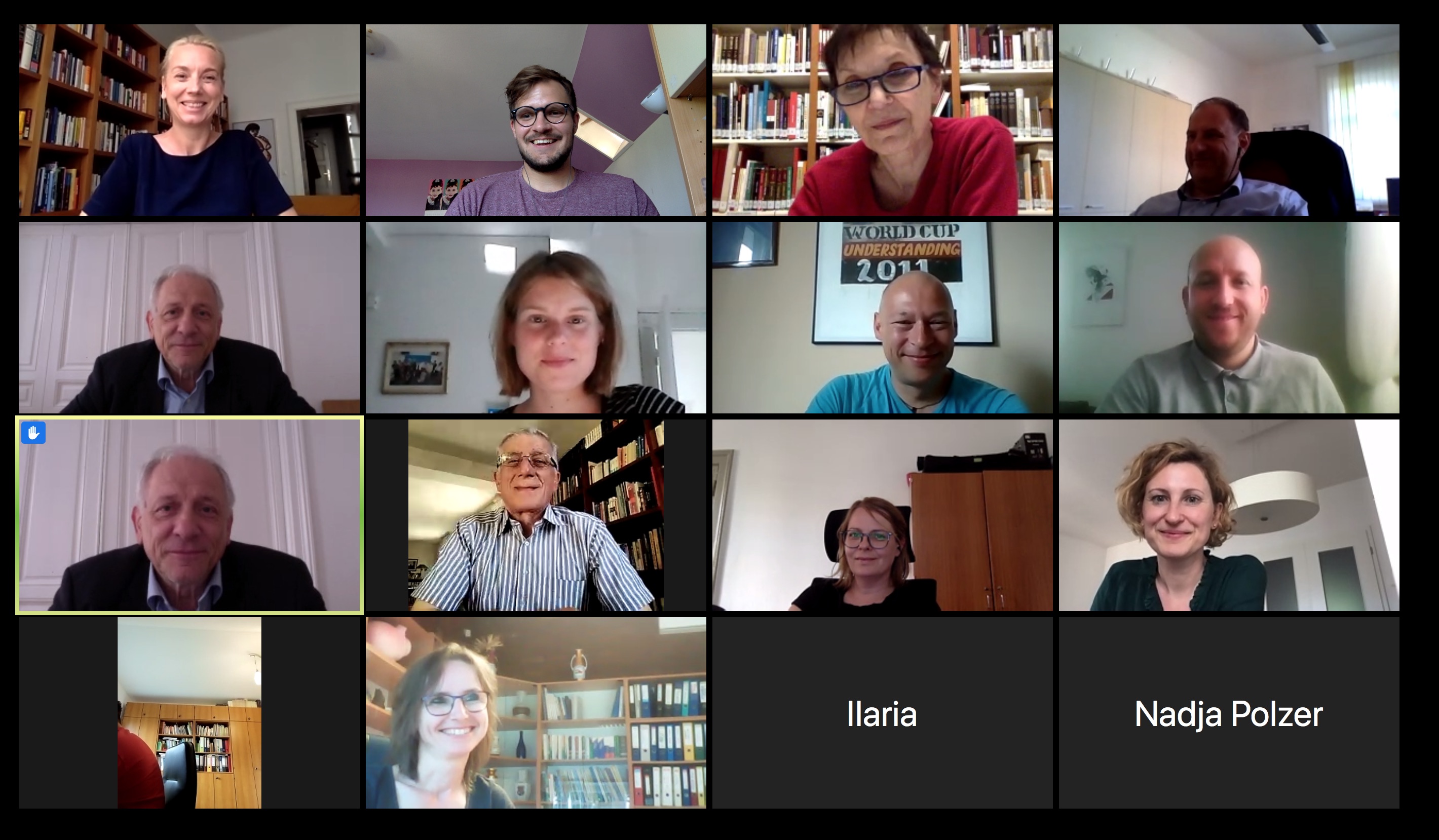 Die erste AGSM Online Sitzung fand statt