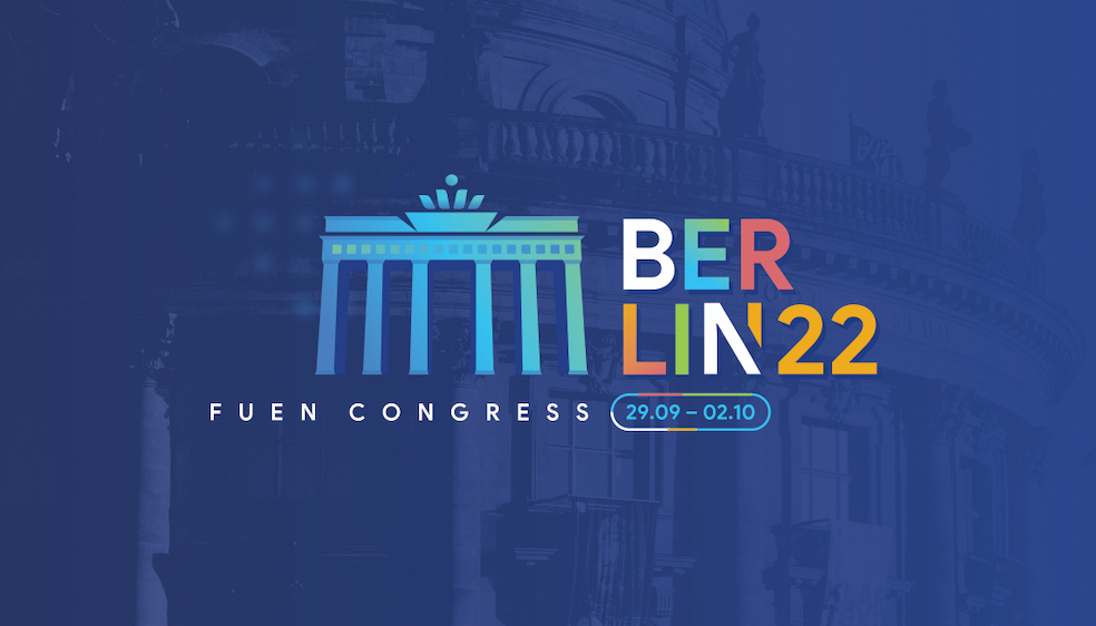 The FUEN Congress 2022 is set to start on 29 September in Berlin ...